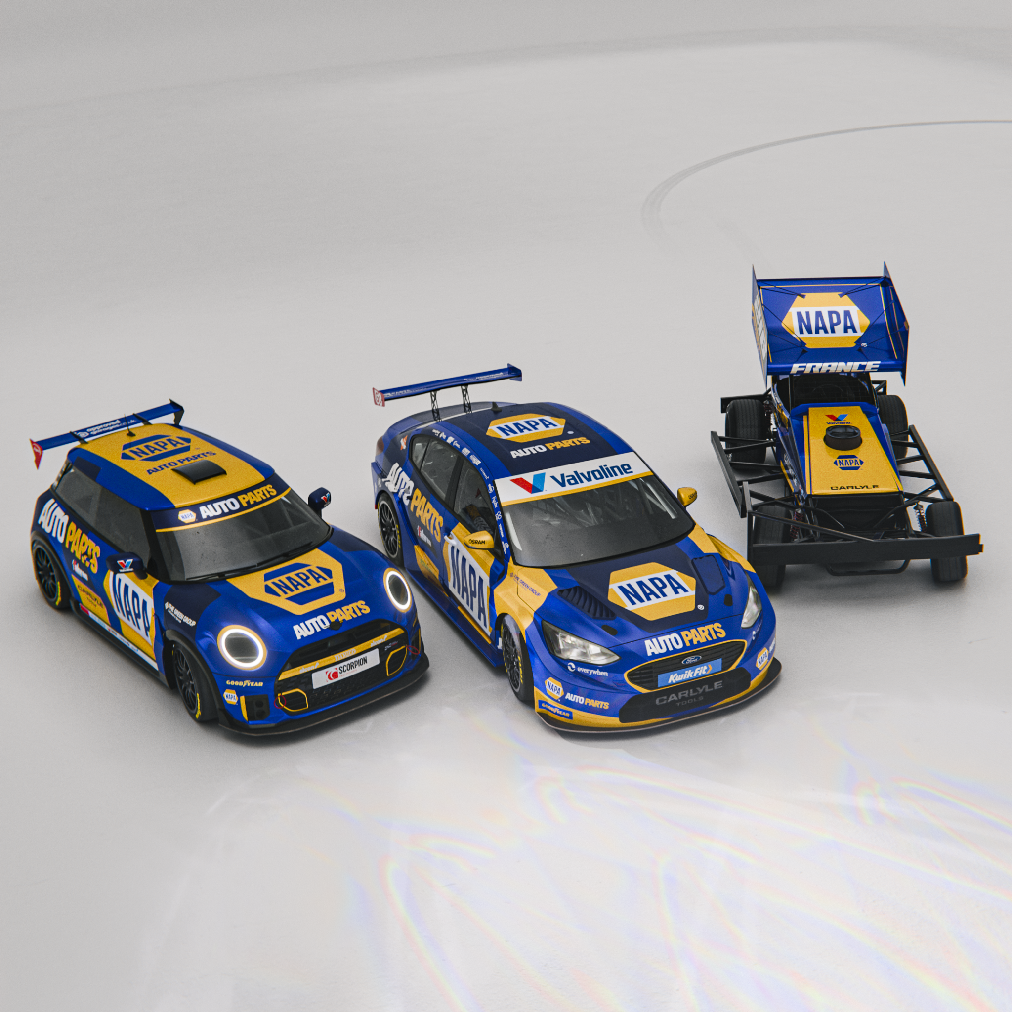 NAPA Racing UK Ford Focus has a Titanium makeover for the 2026 BTCC ...