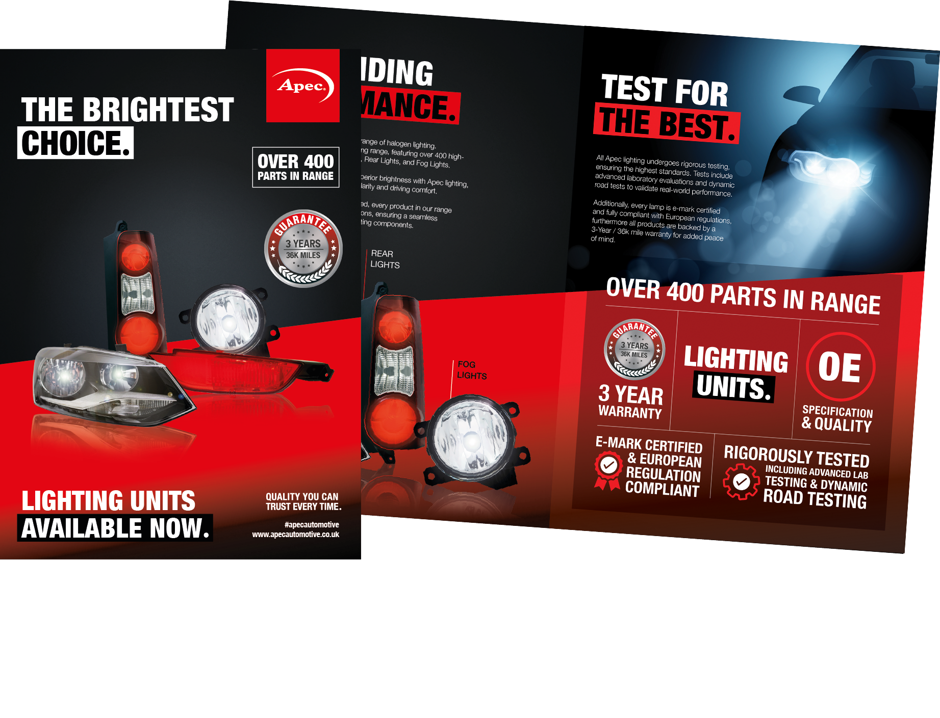 Lighting Units. | Apec Automotive